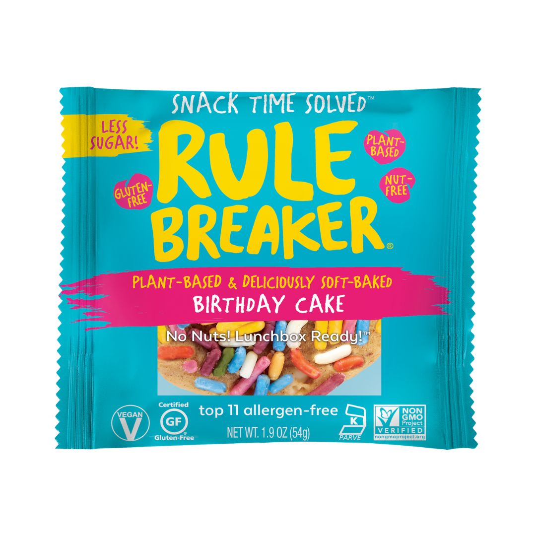Birthday Cake Blondies | Rule Breaker – Rule Breaker Snacks