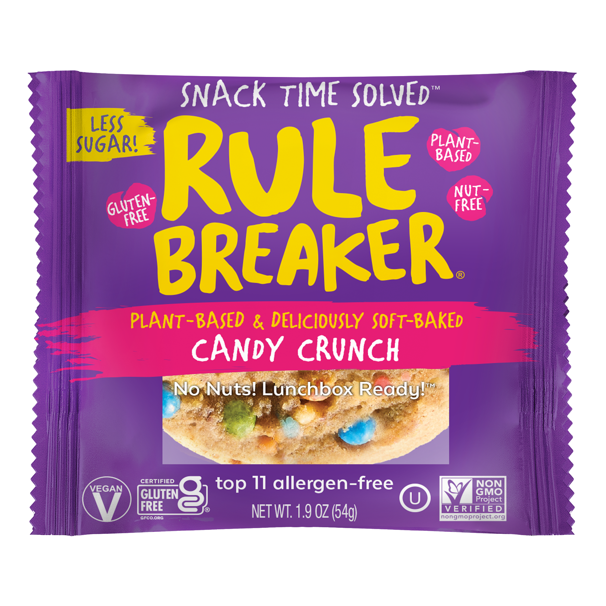 Rule Breaker Snacks Candy Crunch